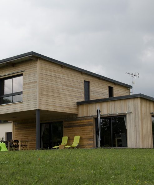 Bardage bois extérieur | Bardage extérieur Clipsable en Cèdre Massif